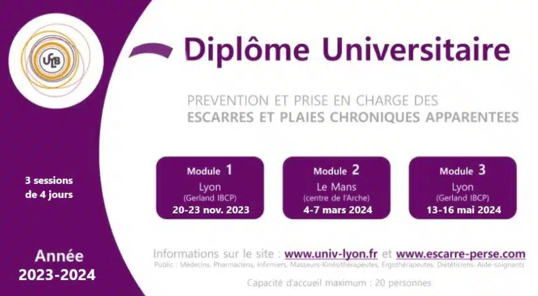 Agenda - Société Française de l'Escarre